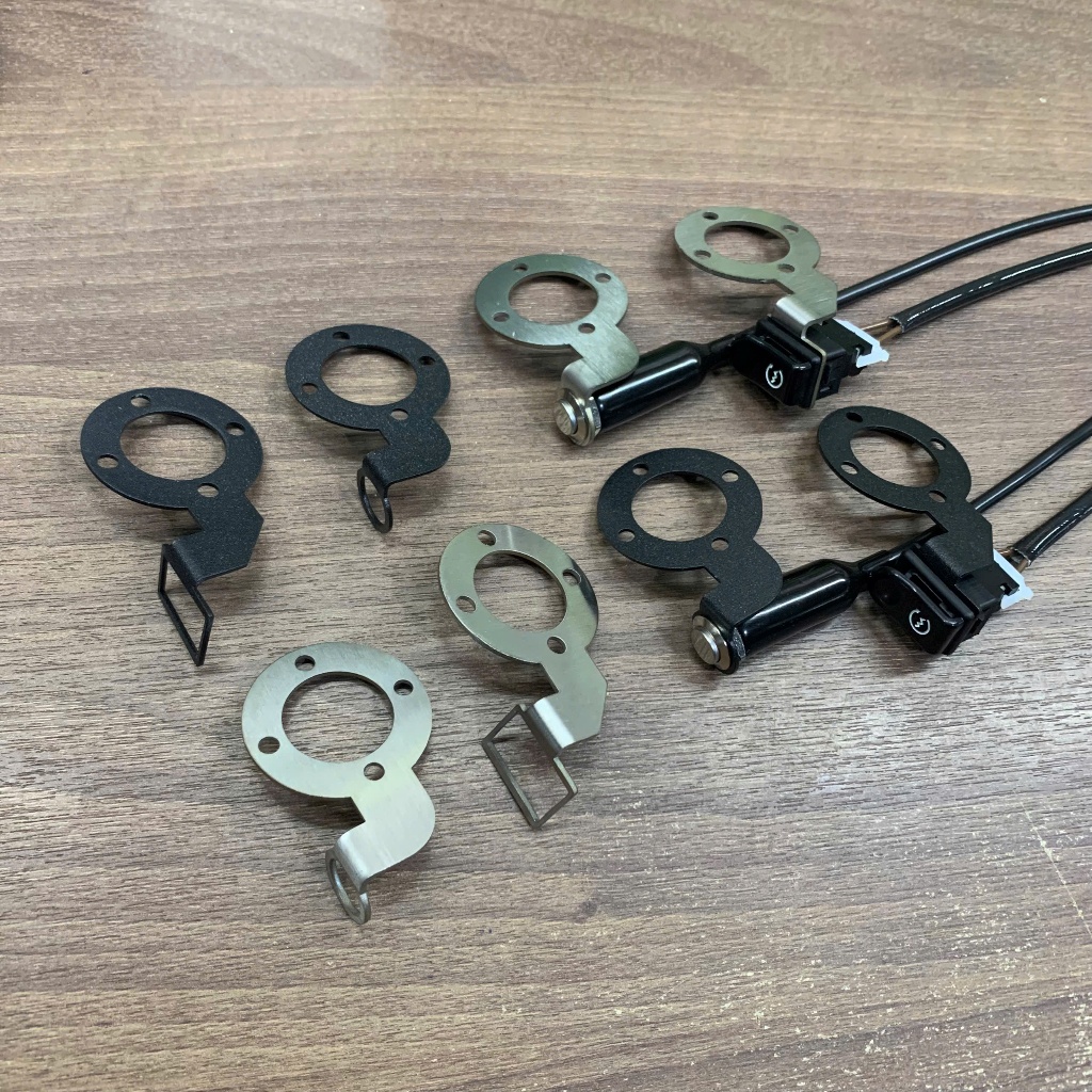 HV16 - (STICK) Stainless Steel Switch Plate for Motorcycle Handlebars ...