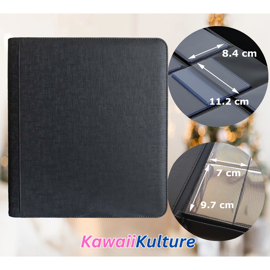 Card collectible Album - Binder containing TCG card Pokemon YugiOh ...