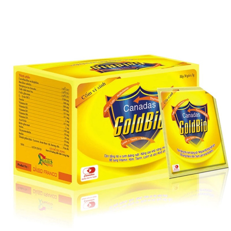 Gold Bio microbial cereal (box of 30 packs) | Shopee Philippines