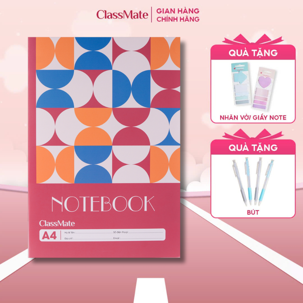 Classmate A4 Horizontal Notebook Lesson Writing Lesson Plan Waterproof ...