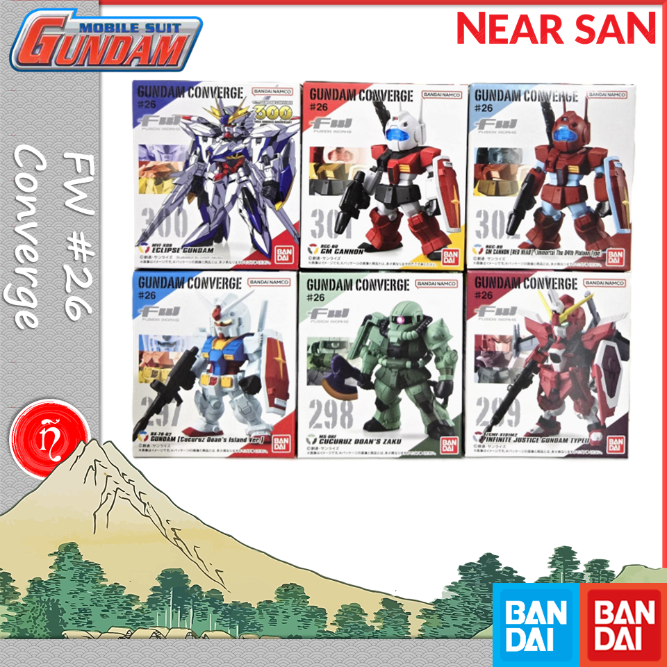Gundam 26 model bandai fw gundam converge 26 | Shopee Philippines