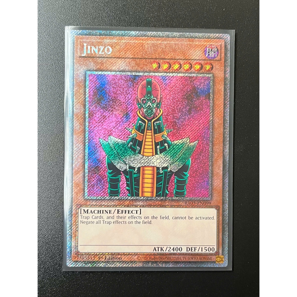 YMS - [Yugioh Card] - [TCG-UK] - RA03-EN099 - Jinzo - Platinum Secret ...