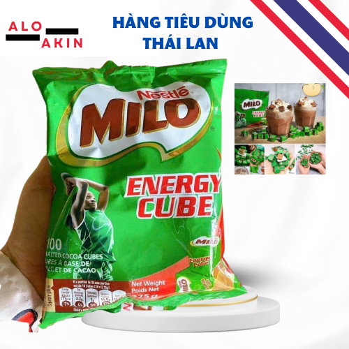 Super delicious Thai Milo Cube candy 100 pieces | Shopee Philippines