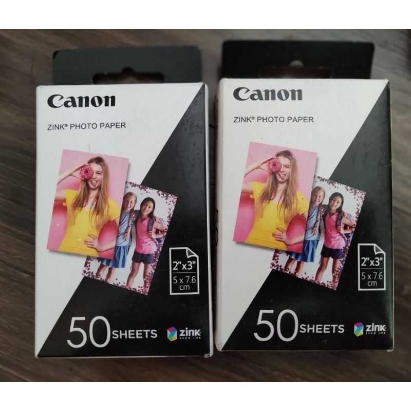 Canon Zink photo paper 50 sheets/box for Canon IVY Mini photo printer ...