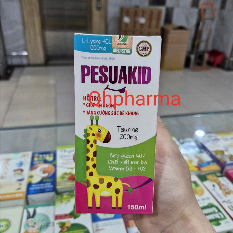 Pesuakid syrup 150ml supplemented with TAURINE and LYSINE to help your ...