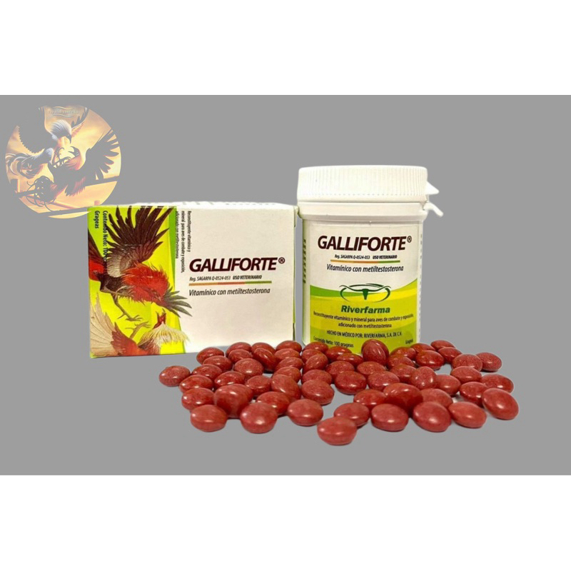 GALLIFORTE Jar of 100 pills. Peak Strength SPECIALIZED FOR BAMBOO ...