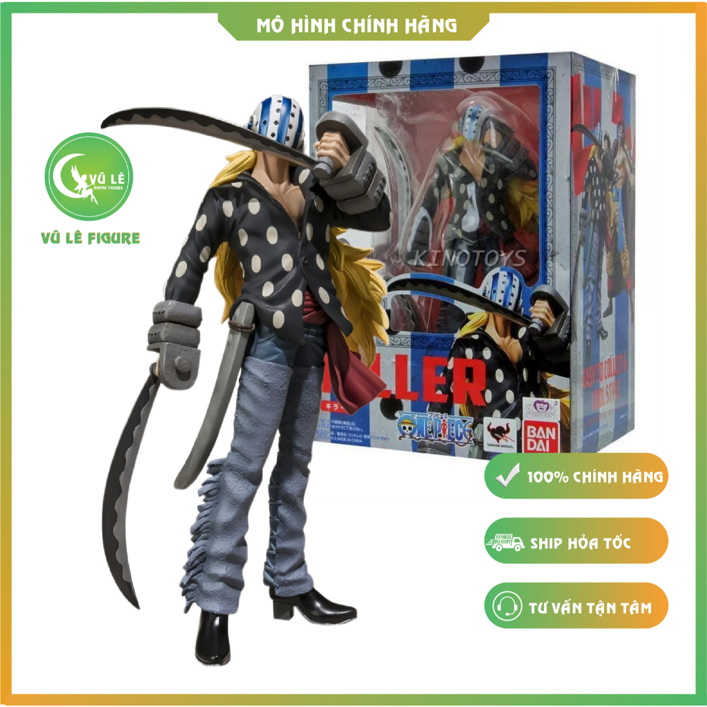 Genuine Bandai Killer - One Piece character model - Figuarts Zero scale ...