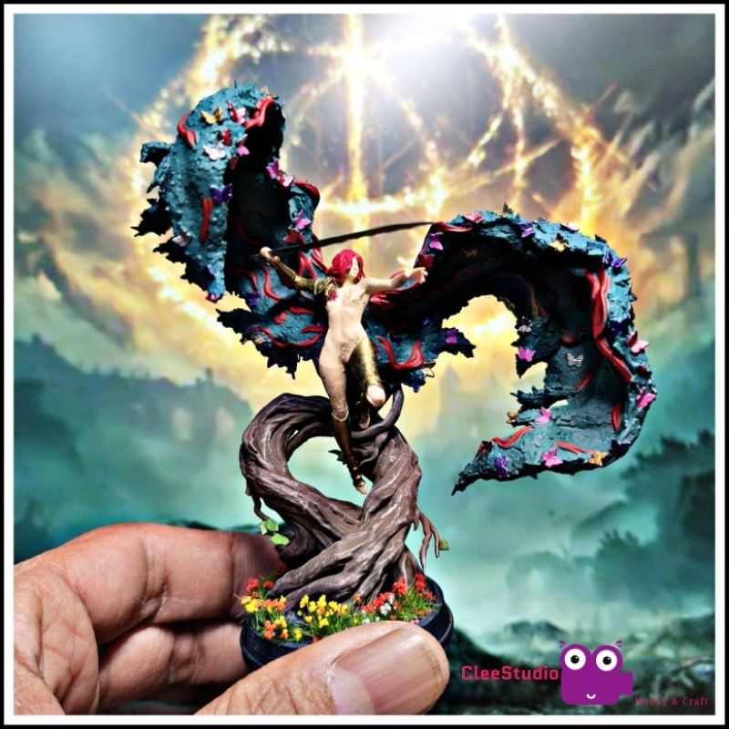 Malenia character model,elden ring,in high quality 3D resin | Shopee ...