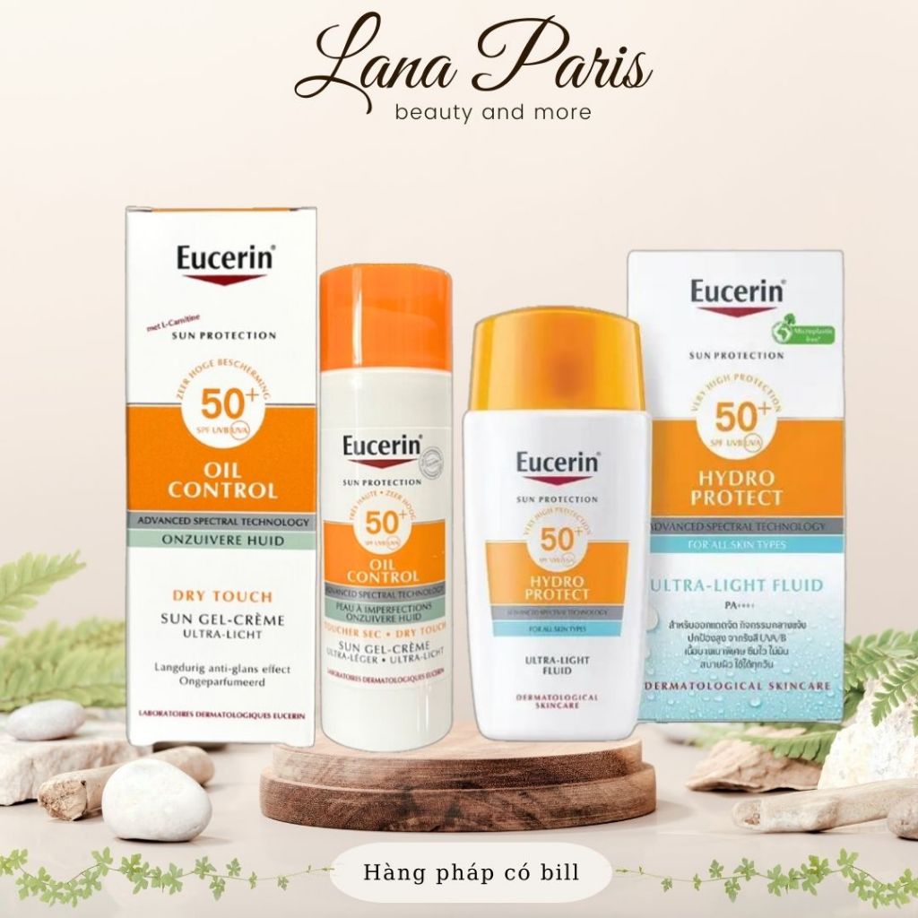 New model Eucerin Oil Control and Eucerin Hydro sunscreen 50ml | Shopee ...