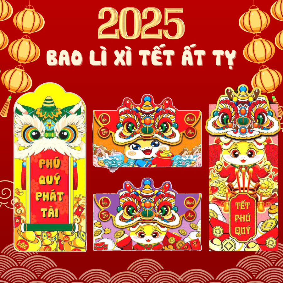 Combo of 6 Lucky Money CNY At Ty 2025 Unicorn Shapes in Various Hot Trend Styles - Tinyworld ...