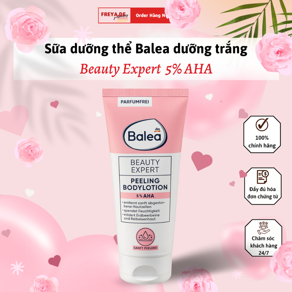 [DOMESTIC GERMANY] Balea 5% AHA Body Lotion 200ml - Skin with ...