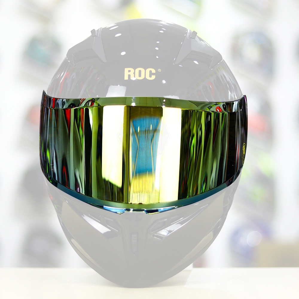 ROC Gold Mirror Glasses (with anti-fog film) For ROC 01/ ROC 08/ Yohe ...