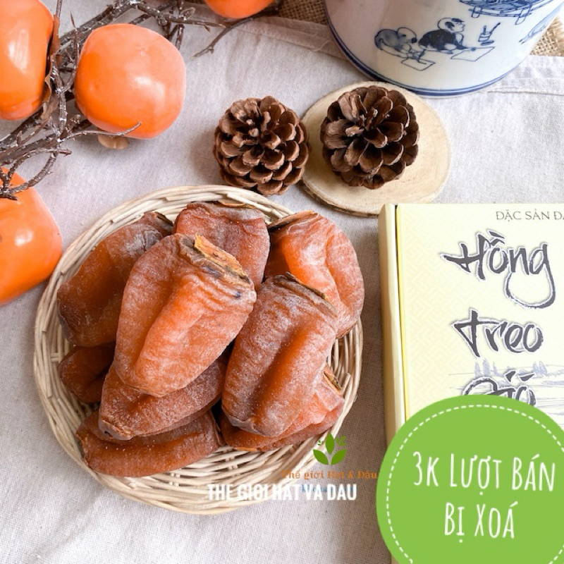 Sugar-free Wind Hanging Persimmon Bag 500g (real photo) | Shopee ...