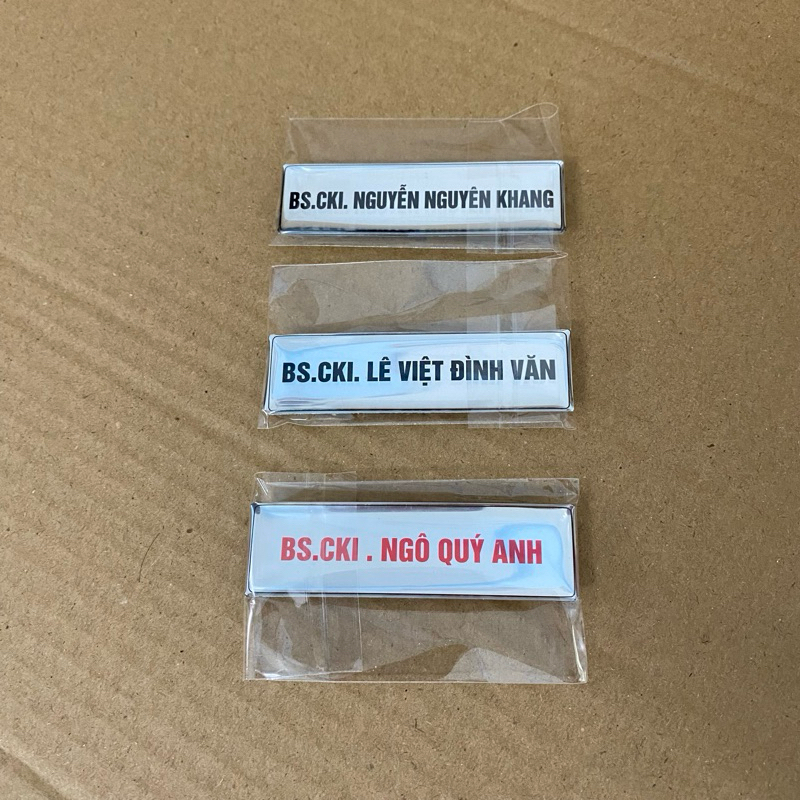 Employee nameplate without logo | Shopee Philippines