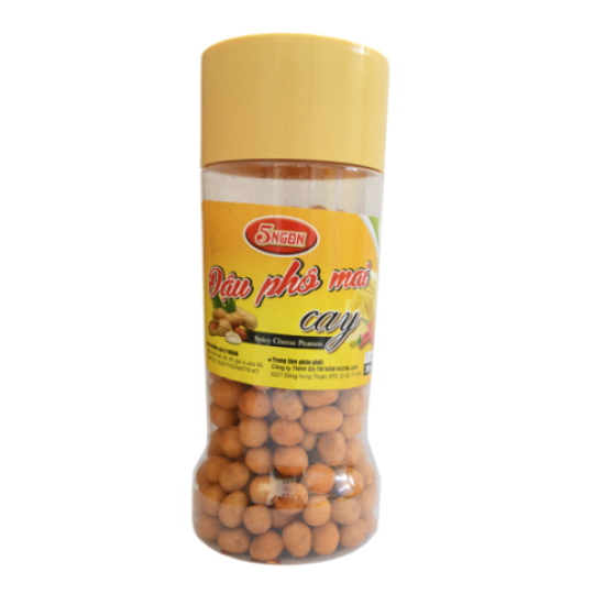 Spicy Cheese Flavored Peanuts - Real Flavored, Rich, Crispy Peanut ...