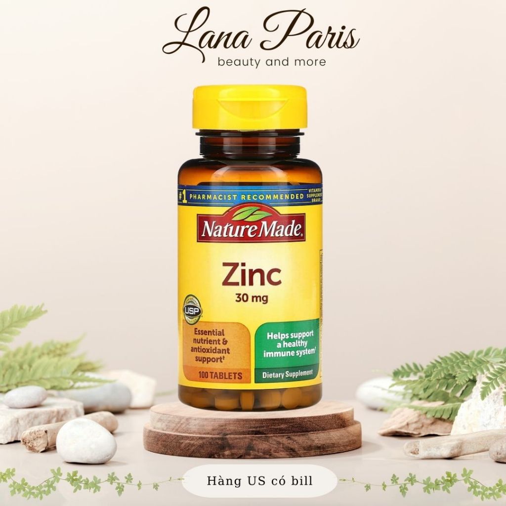 Nature Made Zinc 30mg Zinc Supplement 100v | Shopee Philippines