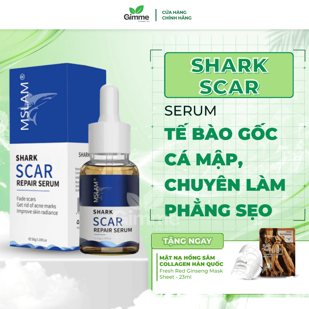 Shark Scar Stem Cell Scar Serum - Essence to Help Fade Pitted Scars ...