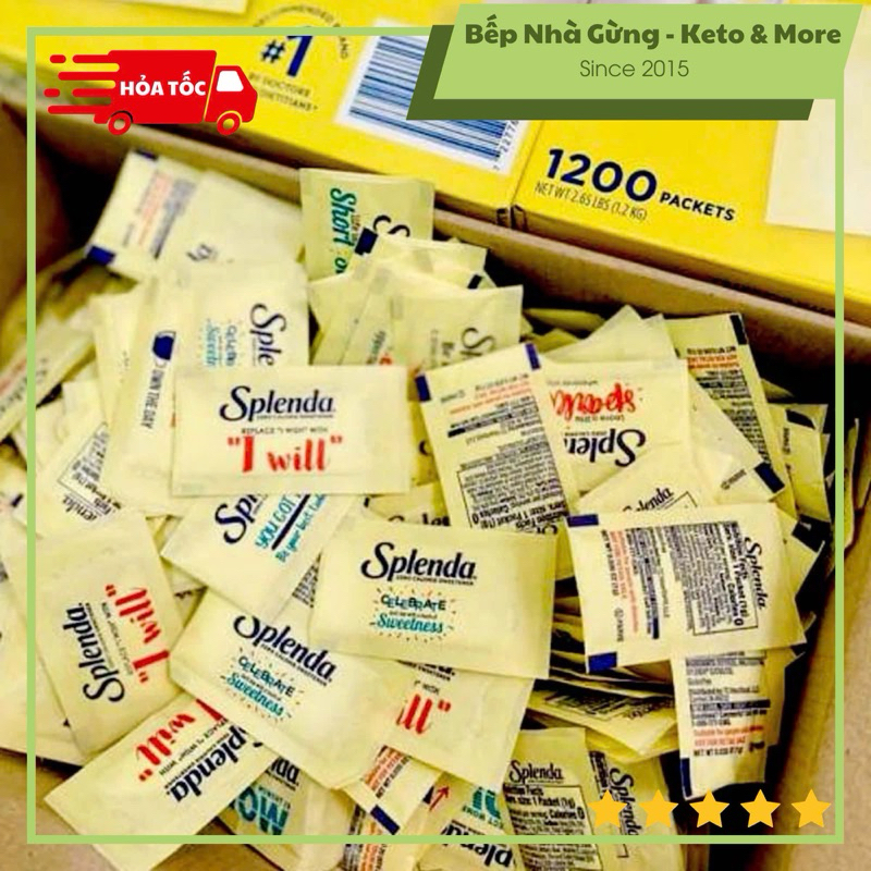 [Wholesale] Splenda diet sugar, whole box, new model (1000 packs ...