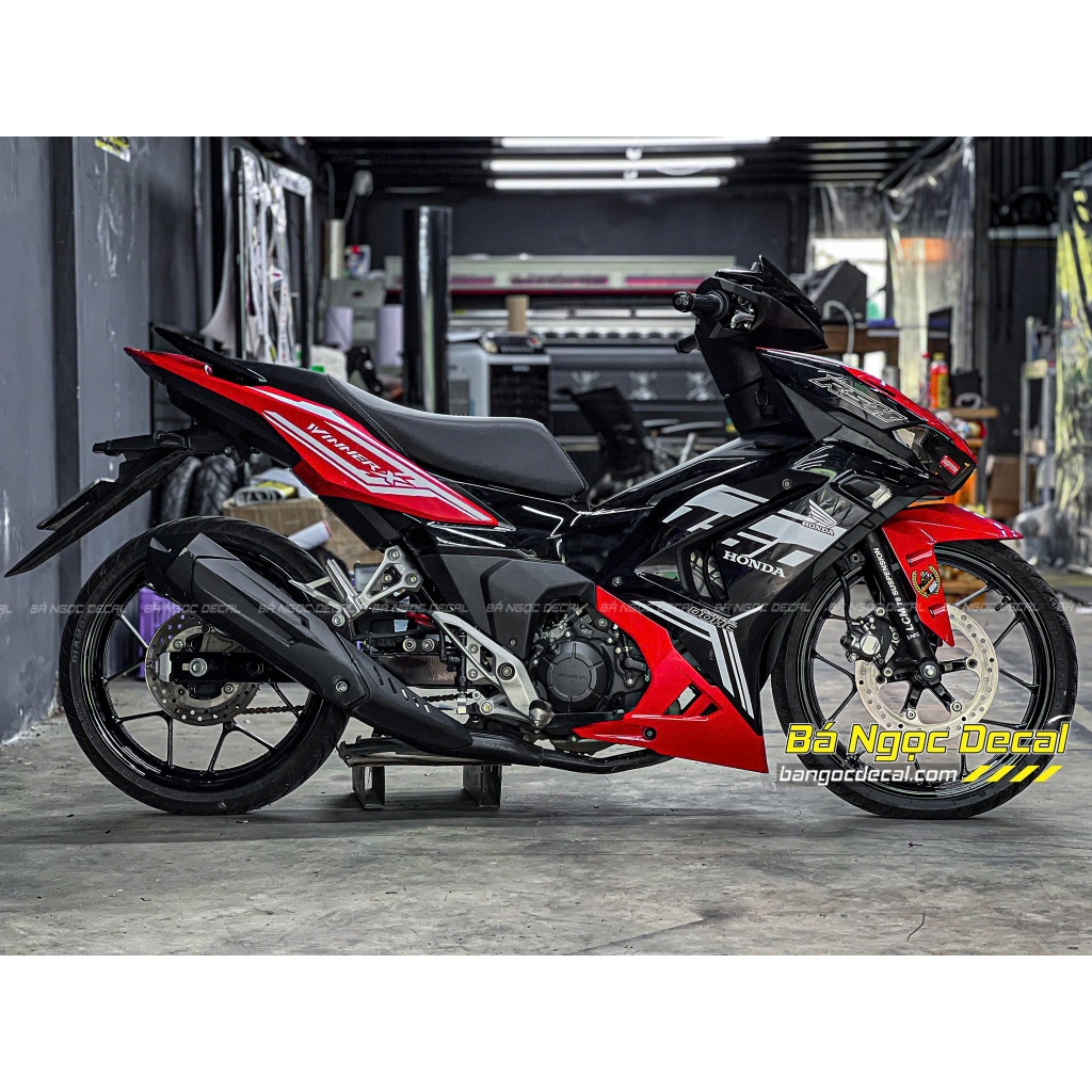 Rs150r REMOVABLE STICKER FOR WINNER X V3 RED BLACK 2024 | Shopee ...