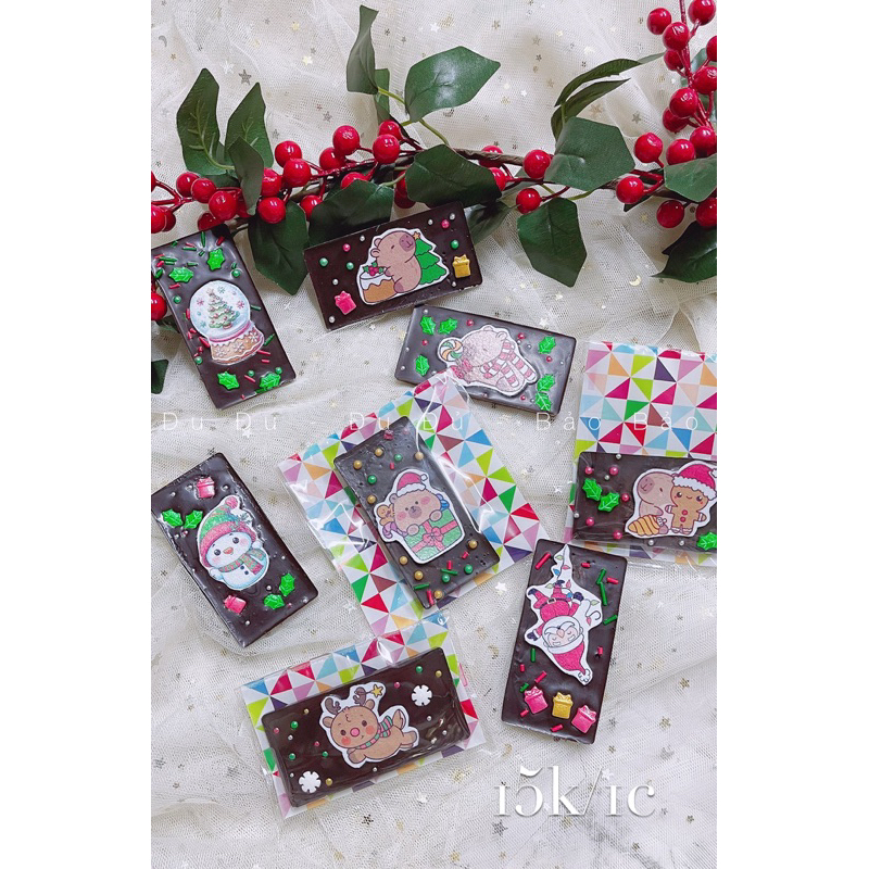Chocolate Bark (Christmas Capybara) | Shopee Philippines