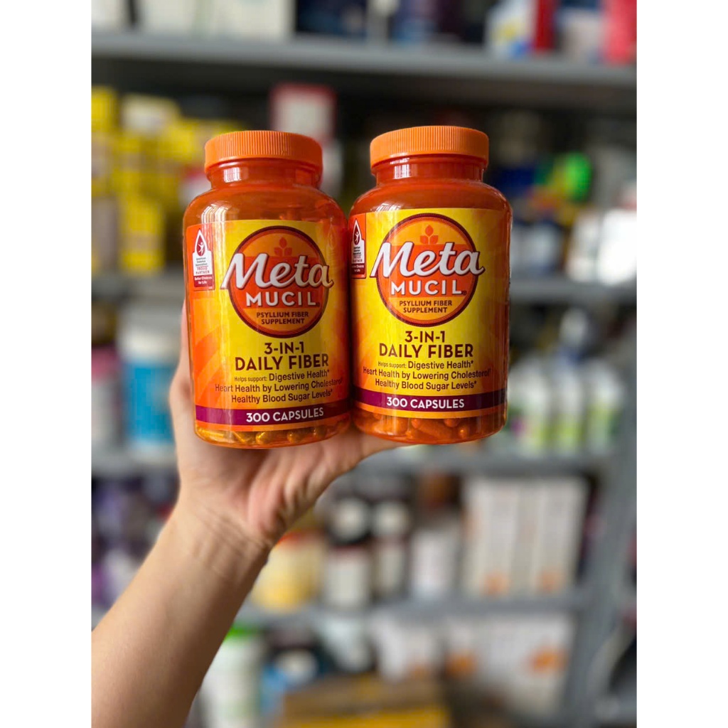 MetaMucil Fiber Supplement 300 tablets [American product with expiry ...