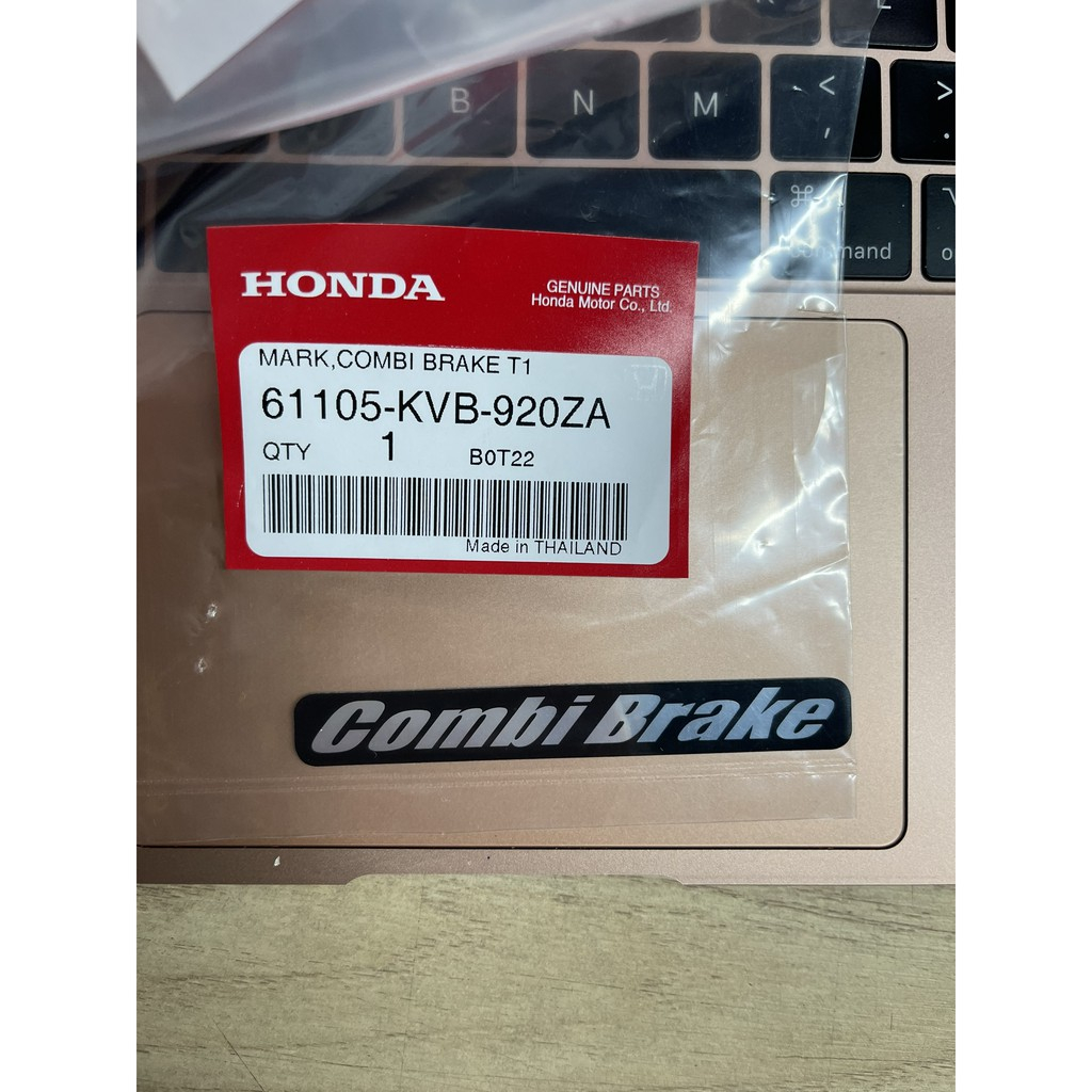 Genuine Combi brake stamp 85mm, genuine front bumper sticker | Shopee ...