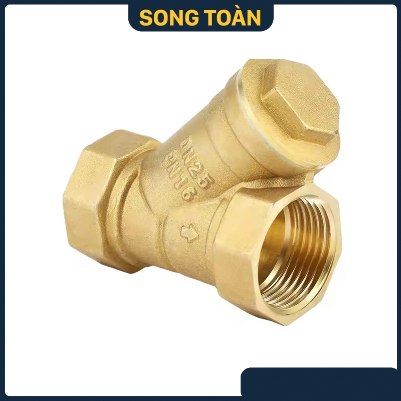 Miha Y Filter Valve, Minh Hoa Phi Brass 1-Way Filter Valve 21 27 34 ...