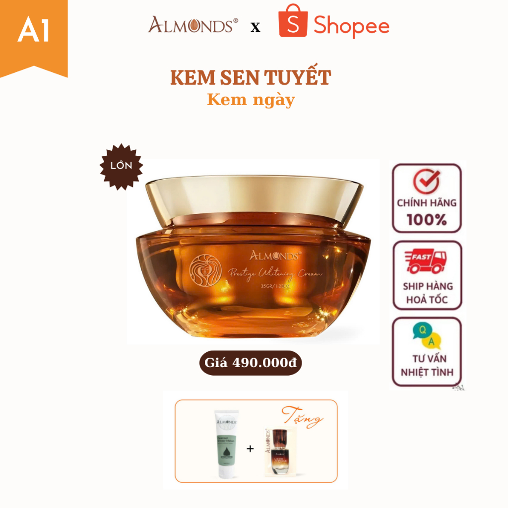 Snow LOTUS CREAM for whitening and collagen supplementation with sun ...