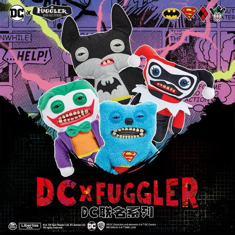 Fuggler x DC • Genuine Crazy Bad Toothed Teddy Bear | Shopee Philippines