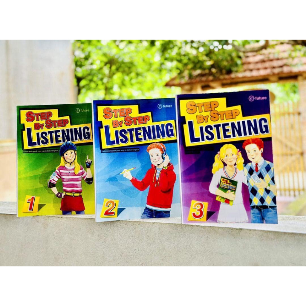 Step by step listening level1,2,3 has audio file | Shopee Philippines