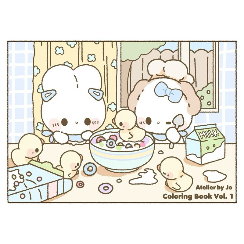 Atelier By Jo Vol.1 (180gsm thick paper, free sample paintings) - Set ...