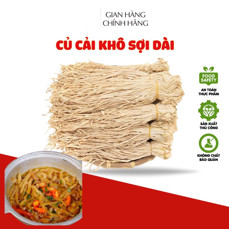 Dried Radish Type 1 Long, Crispy Fiber | Bag 500G-1KG | Shopee Philippines