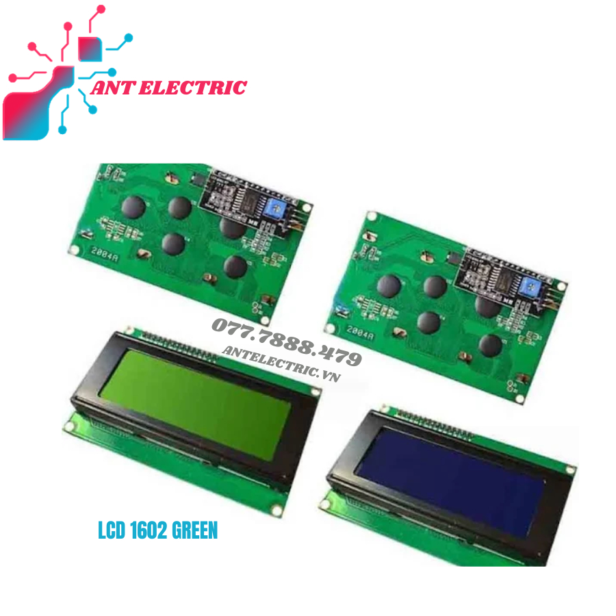 Lcd 1602 with Green I2C module | Shopee Philippines