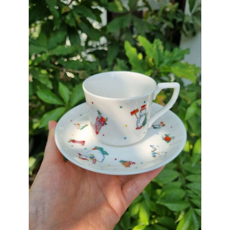 Cute KFC Christmas tea Set JAPANESE CERAMICS decor | Shopee Philippines