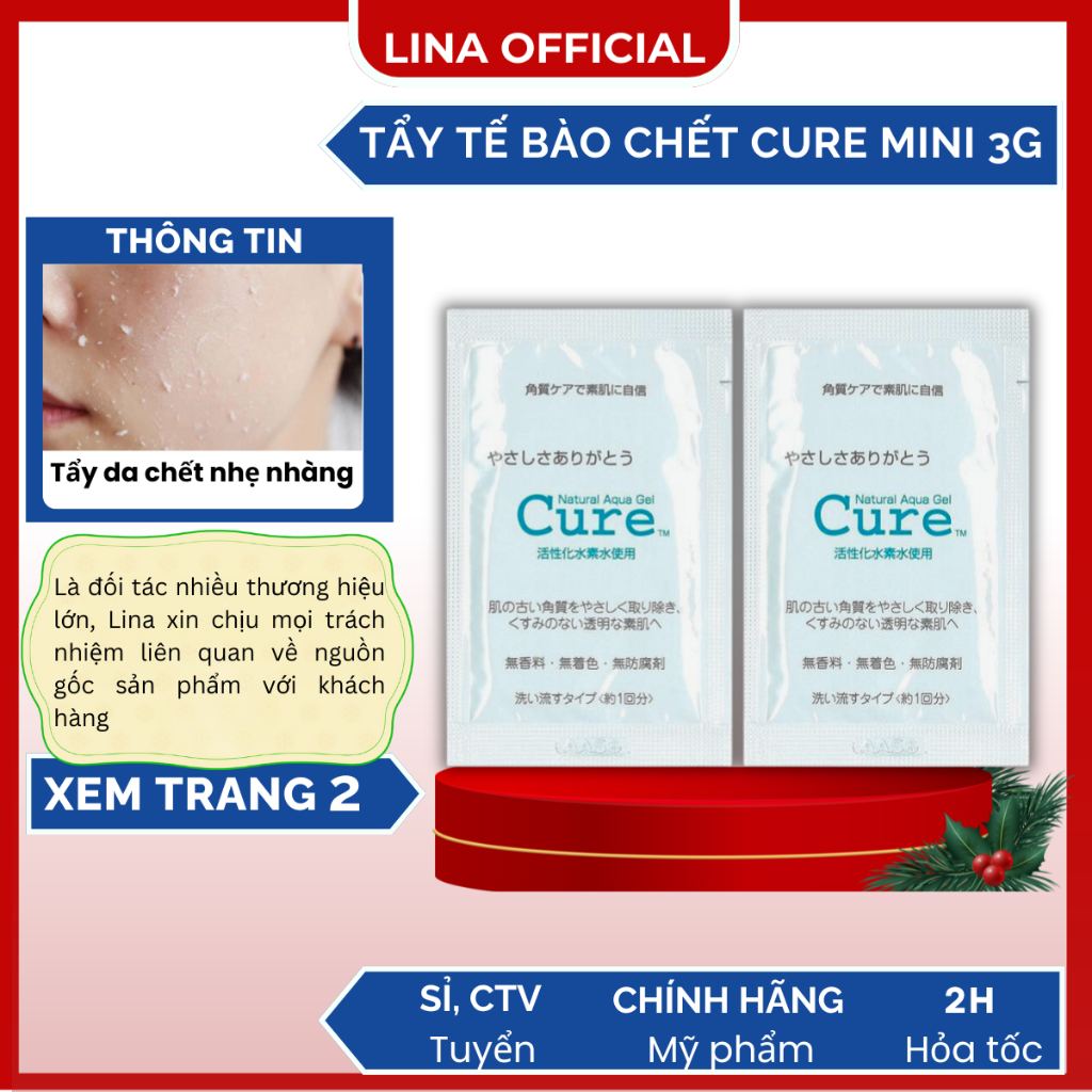 Sample Cure Exfoliating Mini Facial Scrub 3g | Shopee Philippines