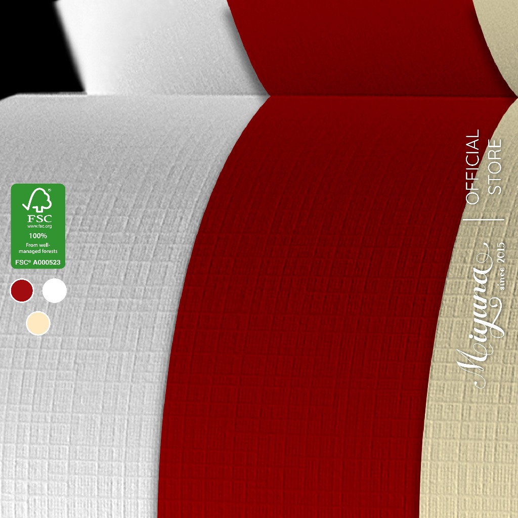 5 Sheets of Ribbed Canvas paper A4 A3 A2 MIYUNA 120gsm 220gsm - FSC ...