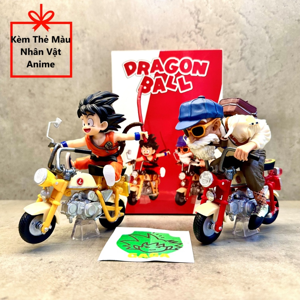 Dragonball Goku and Quy Lao Kame models ride super sharp cars ...