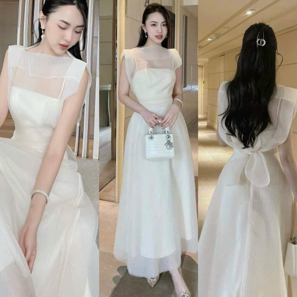 Skinny two-strap dress with outer shirt Sleeveless Miss Miss | Shopee ...