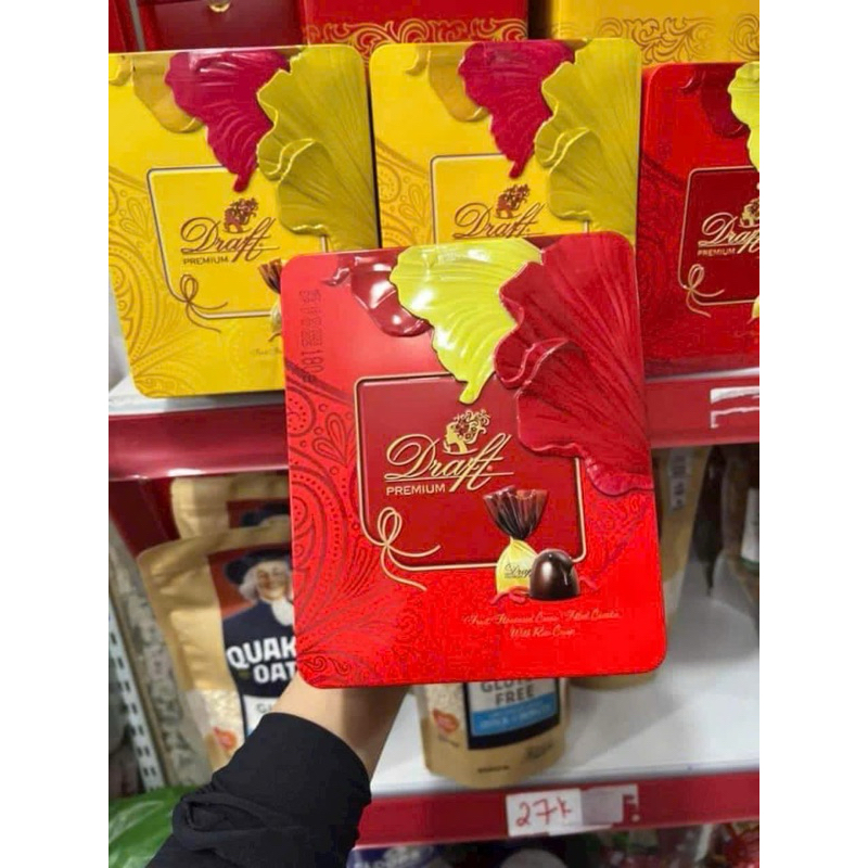 Draft Premium Chocolate with Crispy Fruit Filling - 180g | Shopee ...