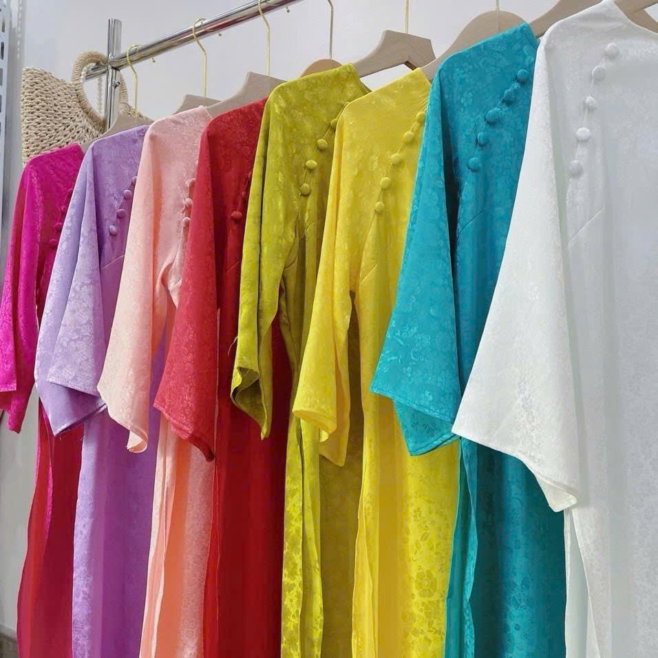 Uniform Ao Dai In Rich Colors Modern Ao Dai Many Colors To Choose 6067