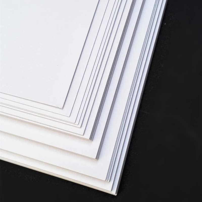 A4 Ivory cardboard paper 250 - 350gsm gift box Plash Card painting ...