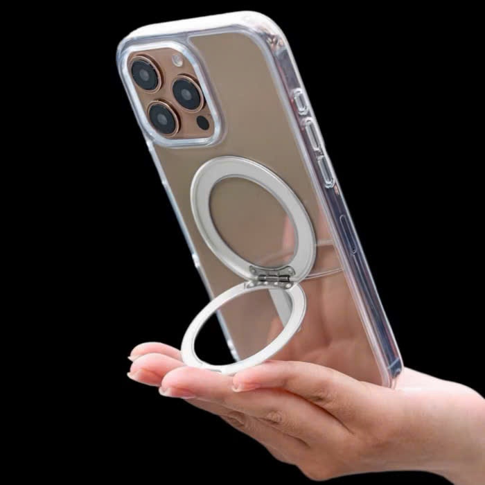 Wiwu Ishield Ultra Anti-Yellow Transparent Case with 360 Rotating ...