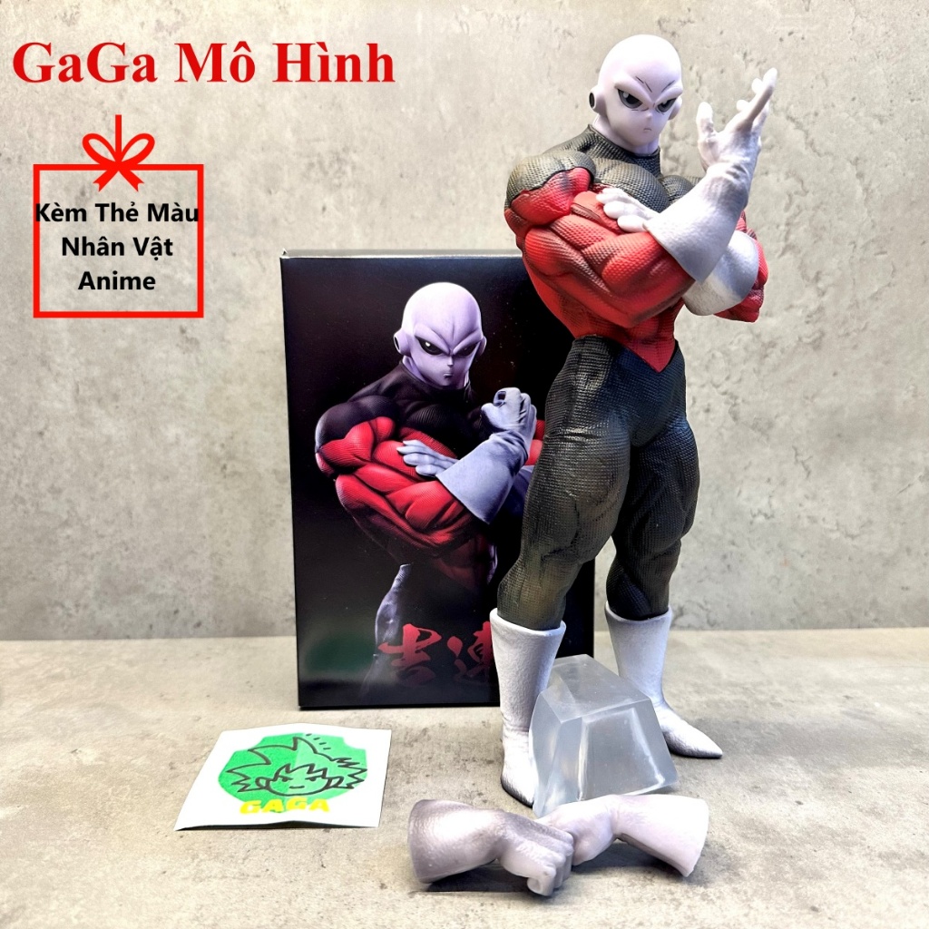 Dragonball Warrior Jiren Model 25cm tall with 3 Super Sharp Replacement ...