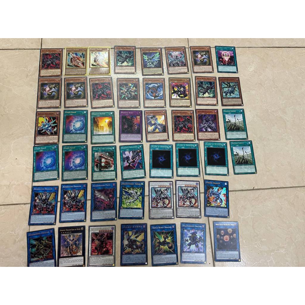 Genuine Yugioh Dragon Link deck of cards (Comes with card sleeves ...