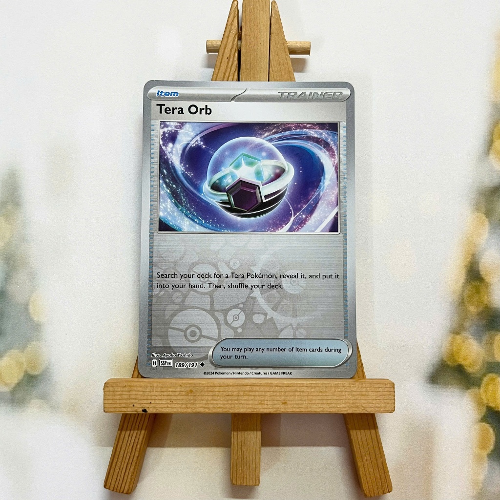 Pokemon Tera Orb 189/191 Picture Card - Genuine English Surging Sparks ...