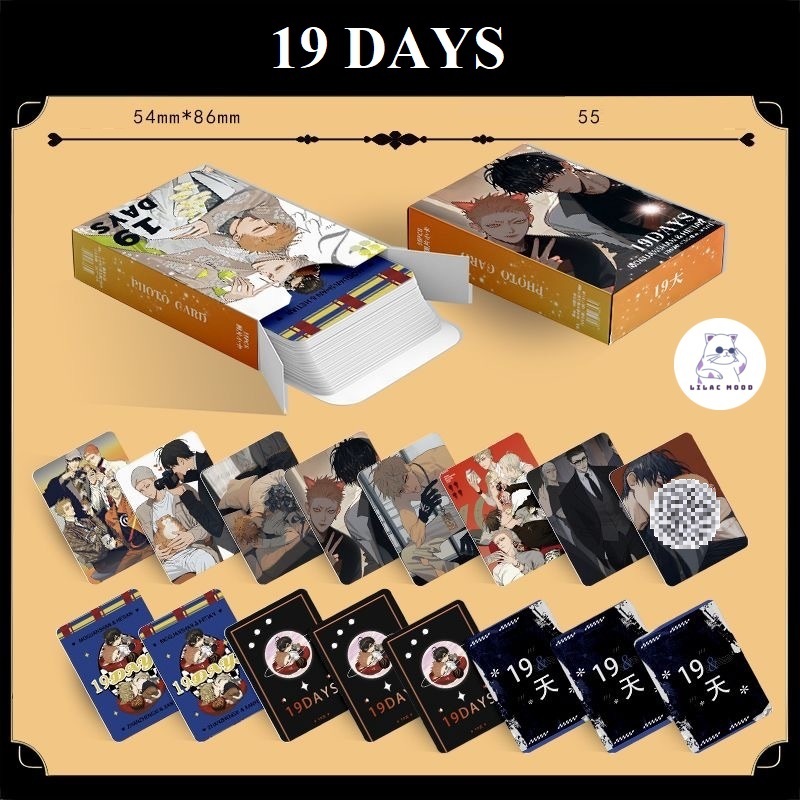 Available/new (2) 19 Days OLD XIAN / Box of 55 laser cards BL Manhua ...
