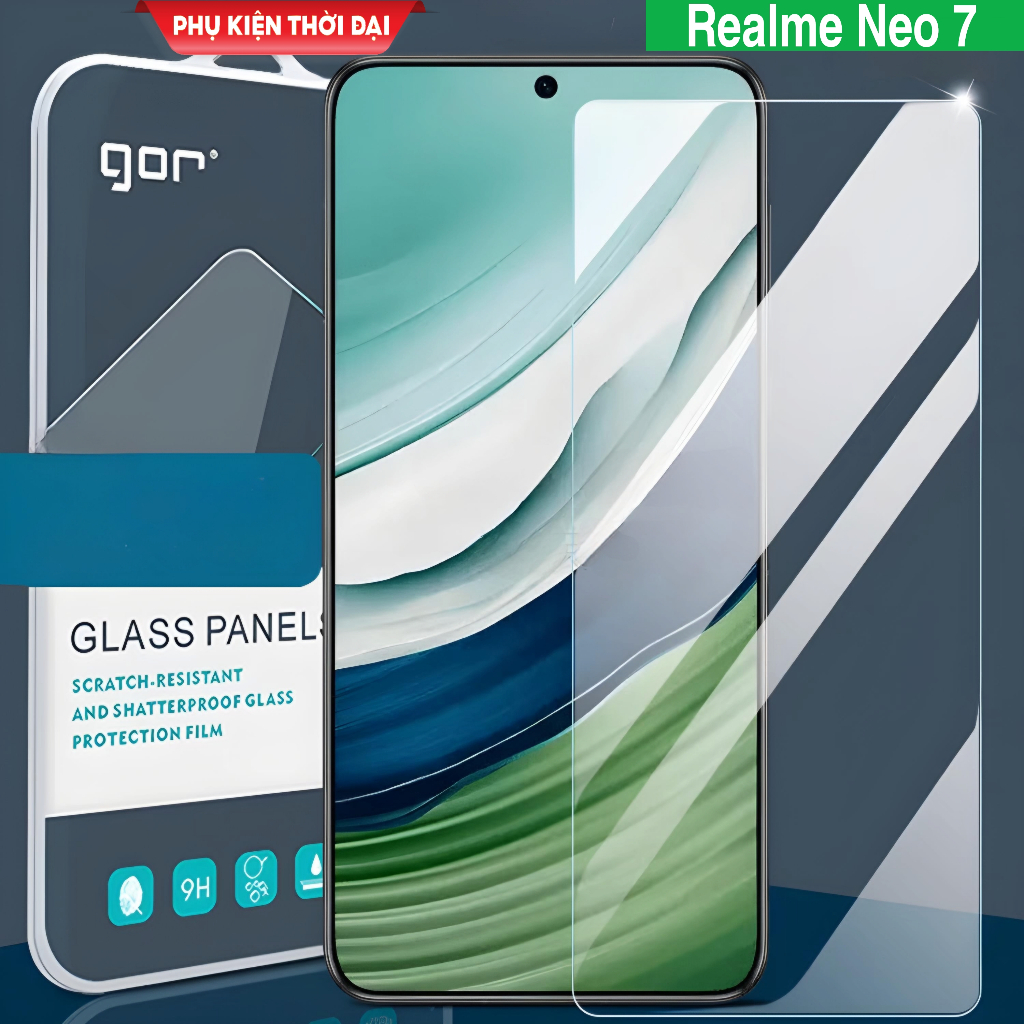 Gor Realme Neo 7 / GT Neo 2T / GT Neo 3T tempered glass is transparent ...