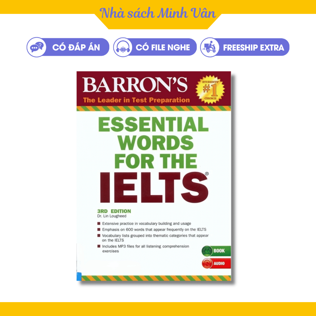 Book - Barron’s essential words for the IELTS with answer file | Shopee ...
