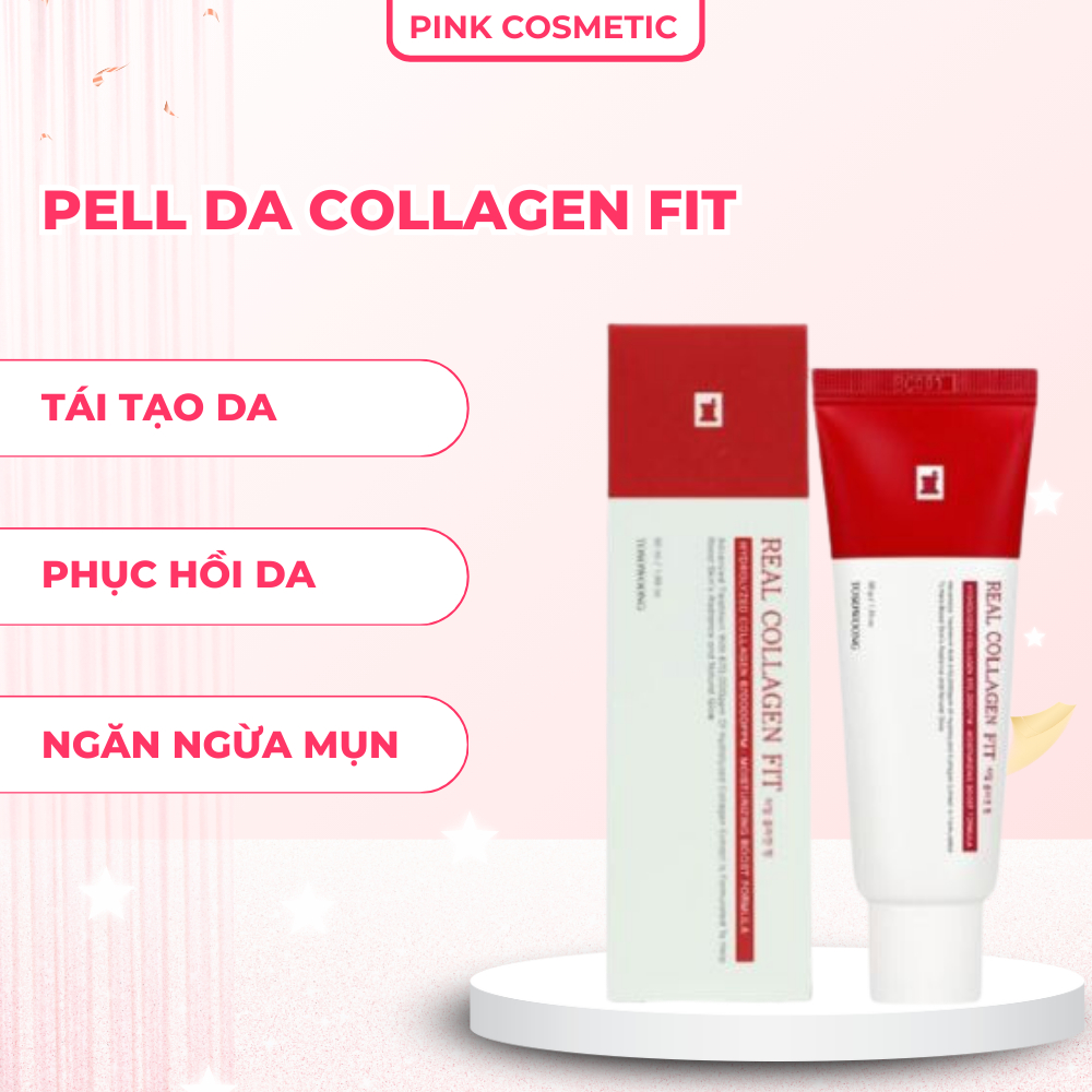 Nano collagen skin Peel, real collagen fit Korea, helps skin become ...