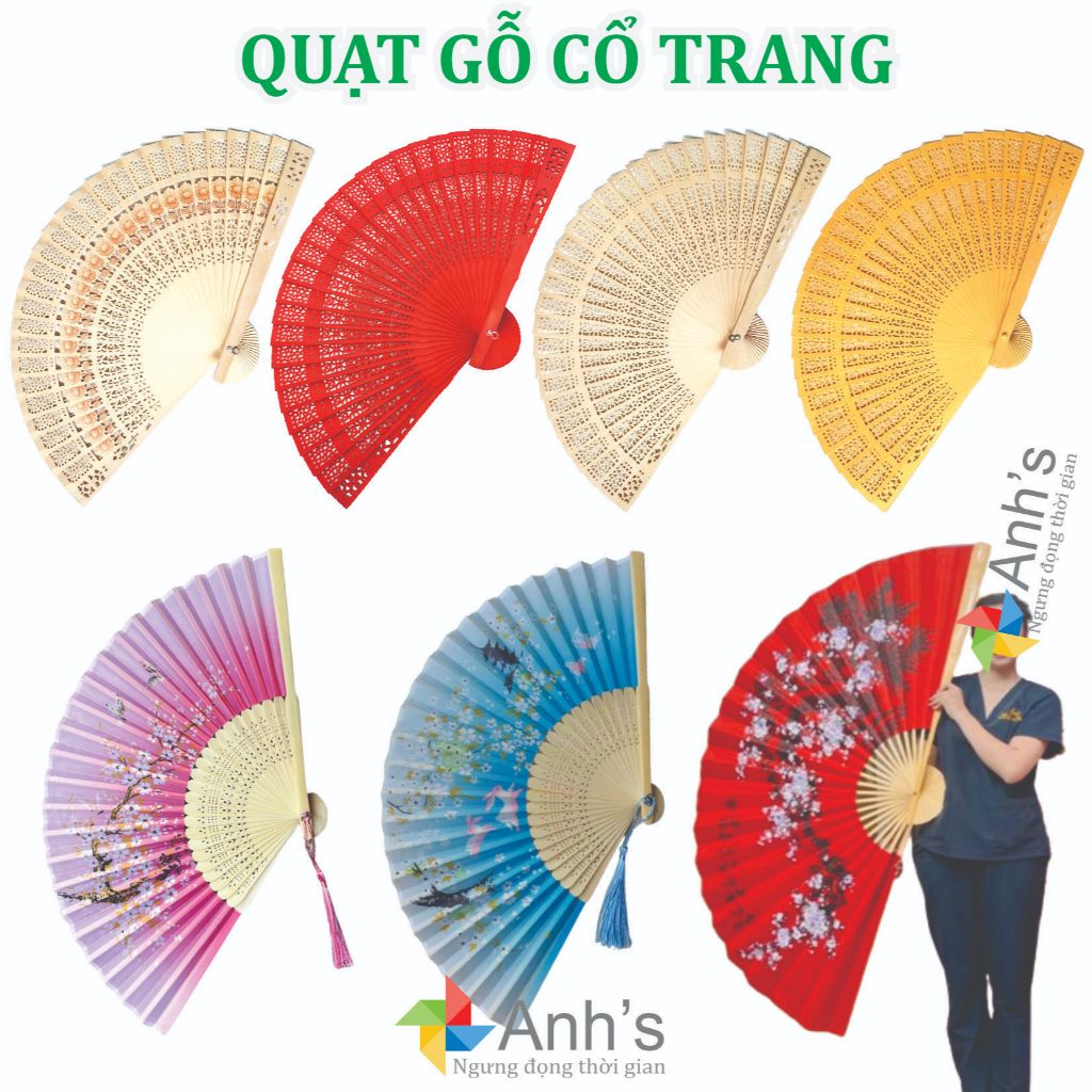 Decorative wooden fan CNY for making cake towers, water towers, wall ...